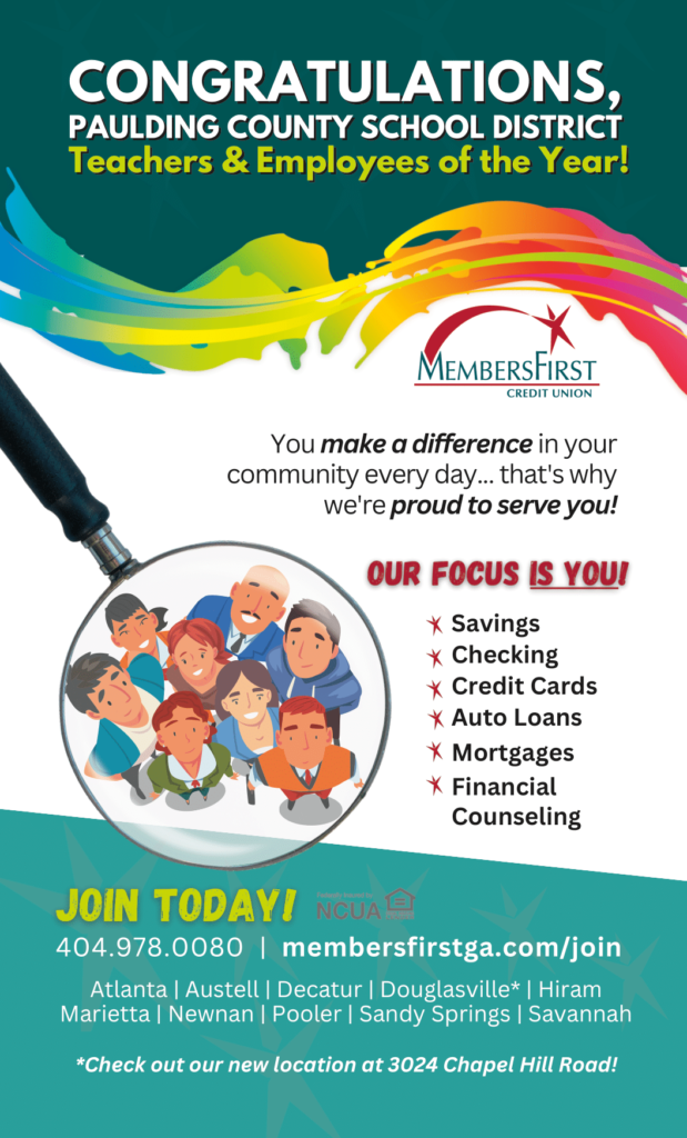 Teacher & Employee of the Year - Paulding Education Foundation